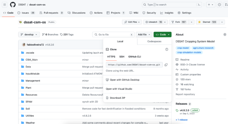Source code - DSSAT.net